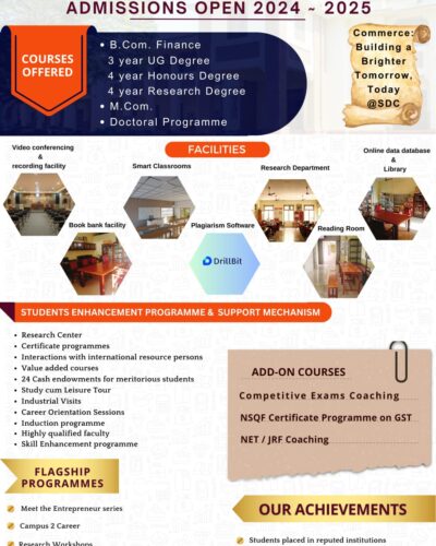 S.D College Alappuzha – Satyam | Sivam | Sundaram